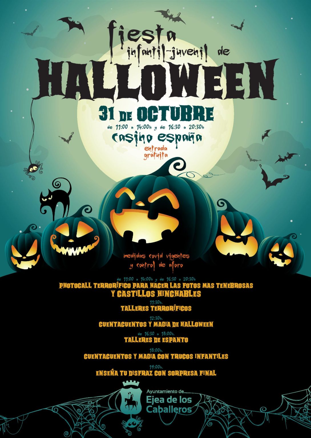 Vuelve la fiesta de Halloween para los más jóvenes de Ejea y sus ...