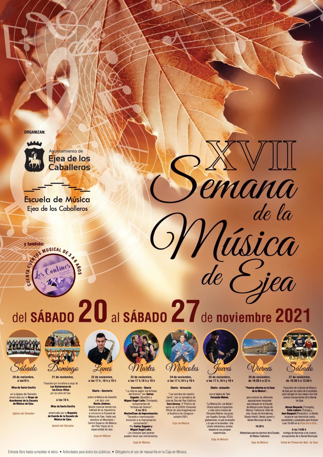 Todo a punto para celebrar la XVII Semana de la Música, sustentada en ...