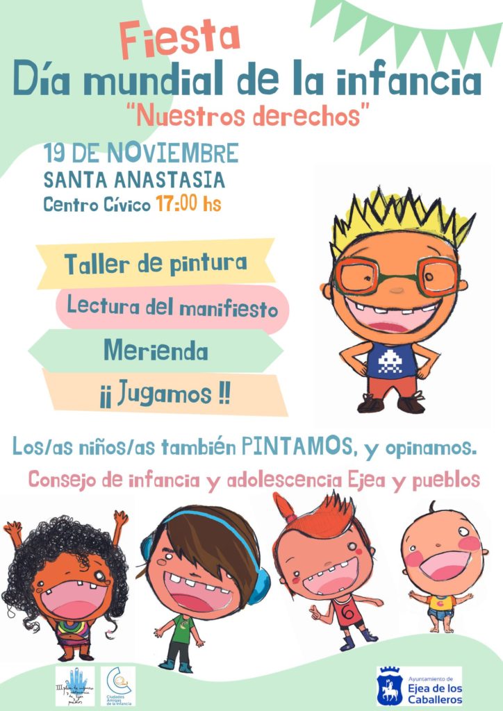 Celebración Dia Mundial de la Infancia - Ayuntamiento de Ejea de los ...
