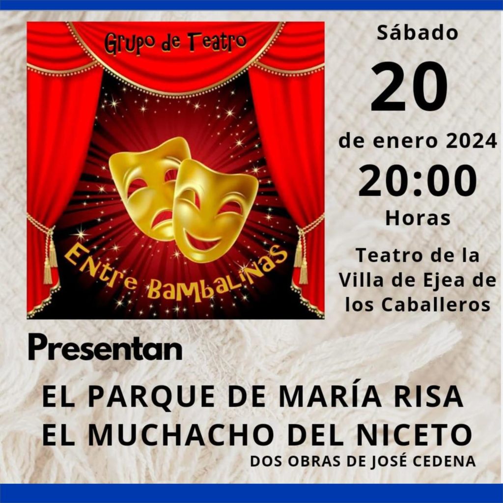 La compañía local de teatro aficionado “Entre Bambalinas” representará ...