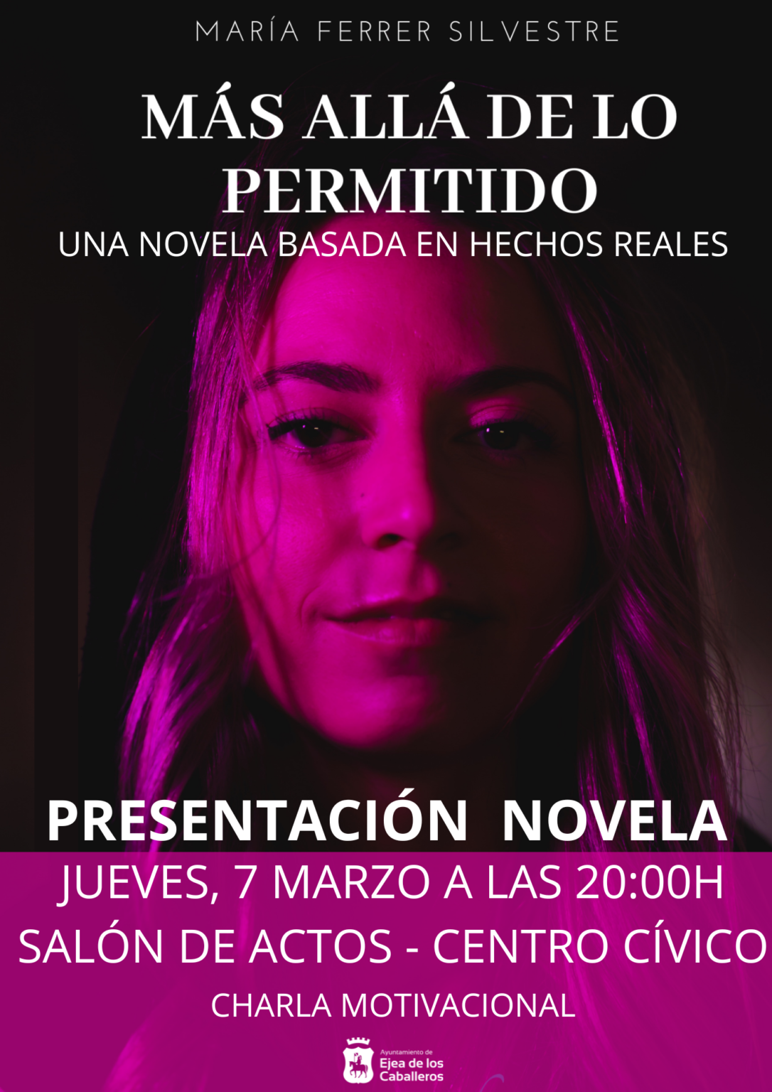 “Más allá de lo permitido”: presentación de la novela de María Ferrer ...